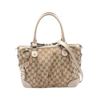 Gucci Pre-owned Sukey GG Canvas 2way Handbag - - Pre-owned - Damen - Beige - ONE SIZE