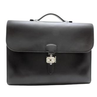 Herm&egrave;s Pre-owned Vintage Aktentasche - - Pre-owned - Herren - Schwarzk - ONE SIZE