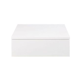 DRAWER Drawer - Table de chevet murale 1 tiroir en bois - Blanc - Puerto