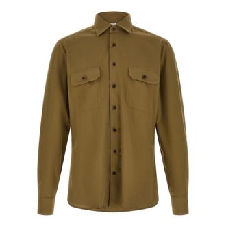 Borriello Homme, Chemises, Vert, Taille: XL Chemises