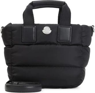 Moncler Hobo Bags - Micro Caradoc Black Polyamide Shoulder Bag - Gr. unisize - in Schwarz - für Damen