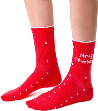 Freebird by Steven Lustige Socken mit Christmas Motiv Herren und Damen, Weihnachtssocken, Bunte Socken Herren & Damen, Baumwollsocken I EU 41-43/44-46/35-37/38-53