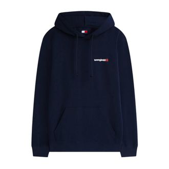 Tommy Jeans Homme, Sweatshirts et sweats &agrave; capuche, Bleu, Taille: S Sweat &agrave; capuche
