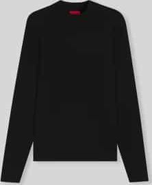 HUGO BOSS Regular Fit Pullover aus Viskose-Mix Modell San Marc-CV