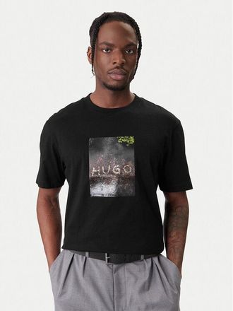 HUGO BOSS T-Shirt Doreston 50554319 Schwarz Regular Fit