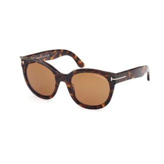 Tom Ford unisex, Accessoires, Brun, Taille: 54 MM Tamara-02 Lunettes de soleil