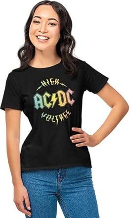 AC/DC High Voltage ACDC, WOACDCRTS074, Noir, Taille XL
