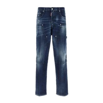 Dsquared2 Jean Carpenter Ample - Homme - Jeans - Bleu - Taille: S