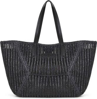 Brunello Cucinelli Femme, Sacs, Noir, Taille: ONE Size Tote Bag