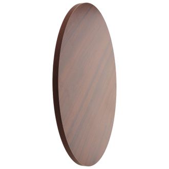 BESPORTBLE Runde Couchtischplatte 424cm Kratzfeste Glatte Tischplatte f&uuml;r Terrasse Balkon und Wohnzimmer Kompakter Holztisch f&uuml;r Kleine R&auml;ume