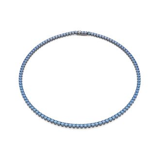Swarovski Femme, Accessoires, Bleu, Taille: ONE Size Bracelet Tennis Matrix