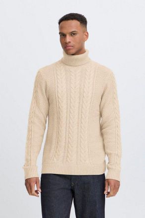 Blend Rollkragenpullover BHBasim Stilvoller Strickpullover mit Rollkragen und Zopfmuster