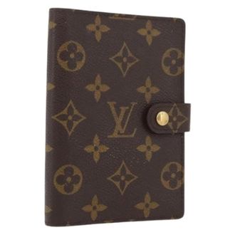 Louis Vuitton Pre-owned Day Planner Cover - - Pre-owned - Damen - Braun - ONE SIZE
