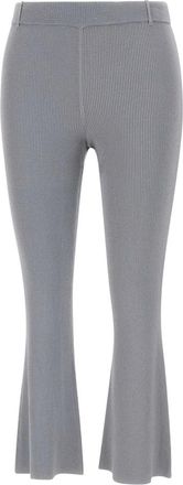 A. Roege Hove Femme, Pantalons, Gris, Taille: 36 FR Trine Flare Capri