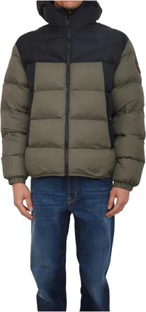 Napapijri Homme, Vestes, Vert, Taille: 2XL Molveno Hooded Puffer Jacket