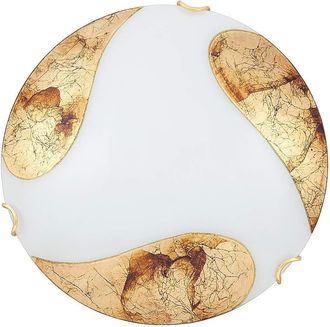 Rabalux Rabalux Art Wand & Deckenleuchte 1x E27 weiß, gold