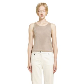 Saint Laurent Viscose Tank Top