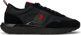 Ralph Lauren Runner-Sneaker Train 89 aus Mesh und Veloursleder Logo-Details in