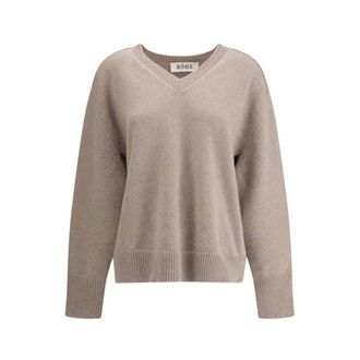 Róhe Damen, Strickwaren, Beige, SGröße