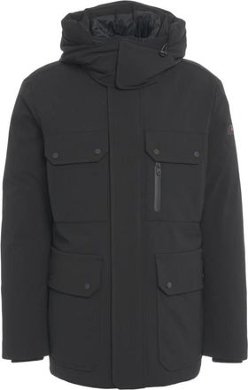 Peuterey Homme, Manteaux, Noir, Taille: 2XL Parka Noir Aw25
