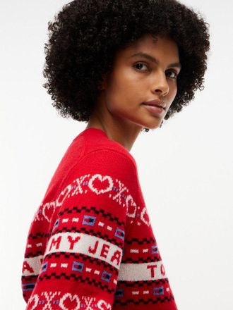 Tommy Jeans Wollpullover TJW SWEATER Wolle