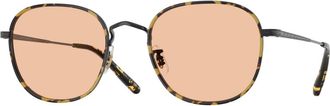 Oliver Peoples unisex, Accessoires, Noir, Taille: 50 MM Mehr Optical Frame