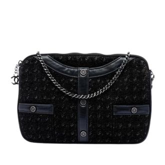 Chanel Pre-owned Vintage Umh&auml;ngetasche - - Pre-owned - Damen - Schwarzk - ONE SIZE