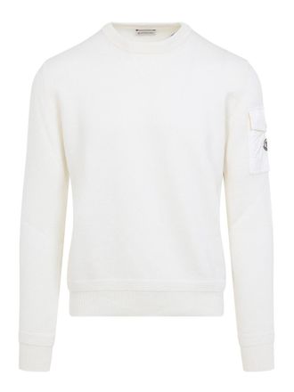 Moncler Rundhalspullover - Beige