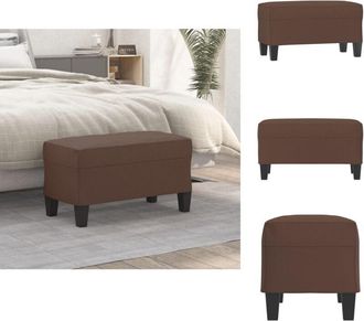 vidaXL Sitzbank Braun 70x35x41 cm Kunstleder - Sitzbank - Sofa - Couch - Kunstleder Sofa - Braun Sofa