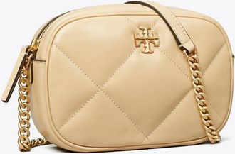 Tory Burch Damen Kira Umhängetasche mit Rautensteppung