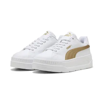 Puma Karmen Classic Metallisch Glam Sneakers Damen, Accessoires, Wei&szlig;, 35.5