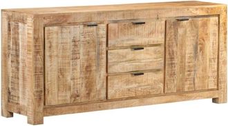 vidaXL Vidaxl - Buffet 175x40x75 cm Bois de manguier brut