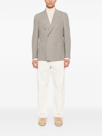 Eleventy Womens Double-Breasted Blazer Aw25 M