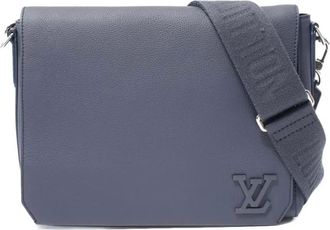 Louis Vuitton sacoche Aerogram Takeoff Messenger (2021-2025) - Bleu