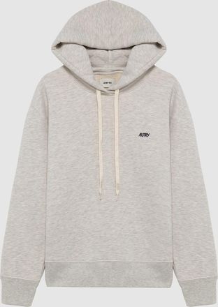 Autry Sweatshirt Hoodie Main Wom Jersey Melange