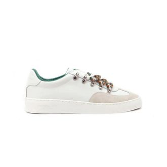 Scotch & Soda Homme, Chaussures, Blanc, Taille: 42 EU Baskets Basses en Cuir