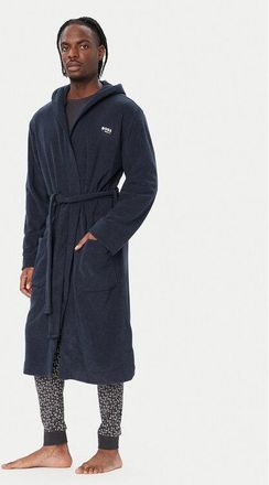 HUGO BOSS Bademantel Terry Robe 50550685 Dunkelblau Relaxed Fit