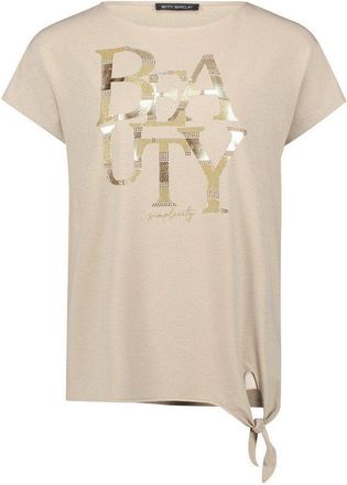 Betty Barclay Kurzarmshirt Damen mit Schleifenknoten (1-tlg)