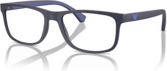 Emporio Armani unisex, Accessoires, Noir, Taille: 53 MM Ea3147 5754 Optical Frame