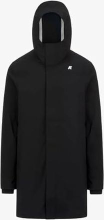 K-Way Parka Thomas Bonded A3c Black Pure - Couleur Noir - Taille S
