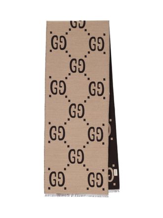 Gucci Scarf Gg Jacquard