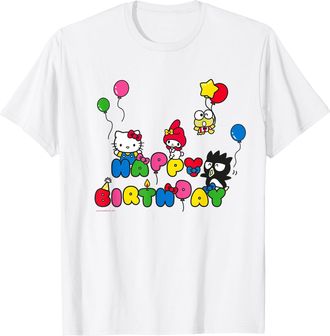 Hello Kitty Feiern Sie Ihren Geburtstag mit Hello Kitty and Friends T-Shirt