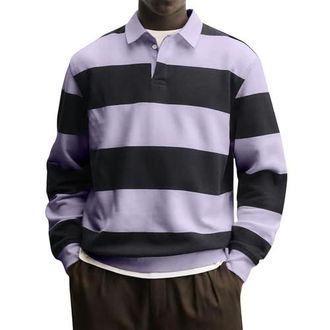 Generic Sweat-shirt &agrave; col rond pour homme - Pull chaud - Veste de sport - Manches longues - Chemises d&eacute;contract&eacute;es en coton - Pull d&eacute;contract&eacute; pour homme, lil