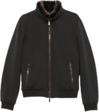Moorer Bellati-MRW Jacket - Homme - Vestes - Brun - Taille: L