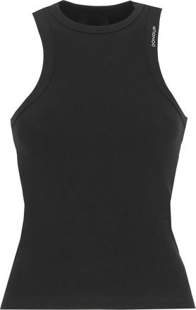 Dondup Femme, Tops, Noir, Taille: 40 FR Cotton Top