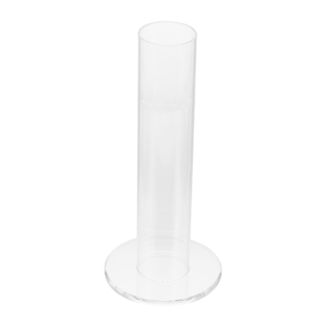 Amosfun Transparentes Acryl Haarband Display R&ouml;hre Mit Trockenblumenvase Wohn Deko Halter F&uuml;r Haargummis