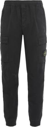 Stone Island Homme, Pantalons, Noir, Taille: W33 Pantalon Cargo Coupe Fusel&eacute;e Classique