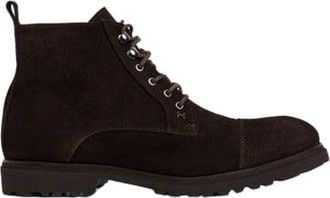 Hackett Bottines HUDSON &agrave; lacets en cuir velours