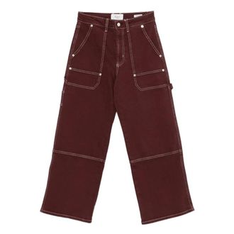 Rails Silverado Carpenter Crop - - Jeans - Damen - Braun - W27