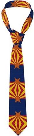 Generic Cravate DAffaires Drapeau De LArizona &Eacute;l&eacute;gant Tie Formelle Cravate Pour Homme Pour Travail Remise De Dipl&ocirc;me L&Eacute;cole